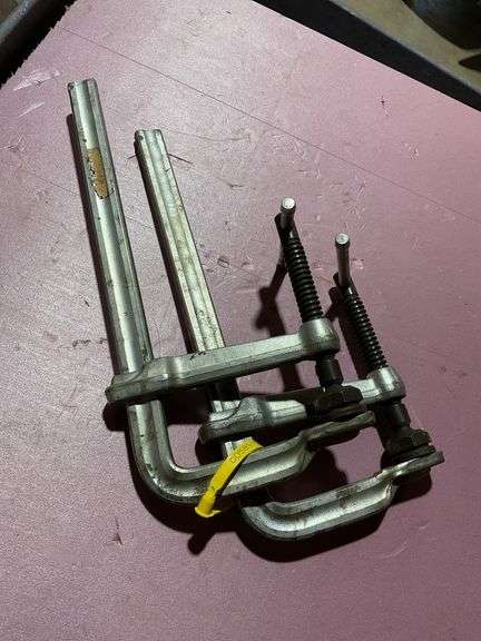 2 - Bessey 1/2 x 5 1/2" F-clamps - Hamilton-Maring Auction Group
