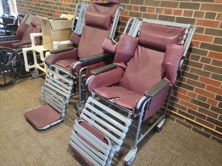 (2) Chairs on Wheels, Located in Main Entry Room - Hamilton-Maring ...