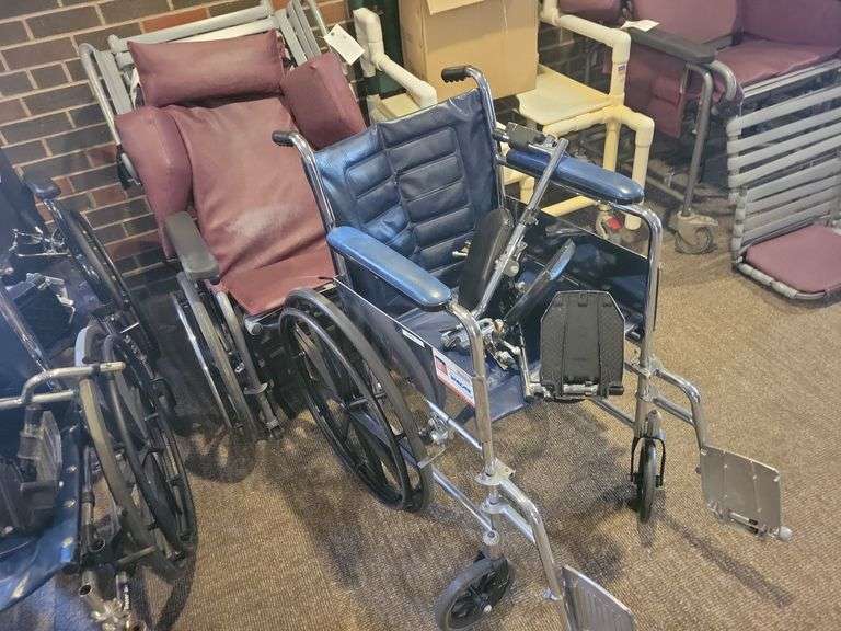 (2) Wheel Chairs, Located in Main Entry Room - Hamilton-Maring Auction ...