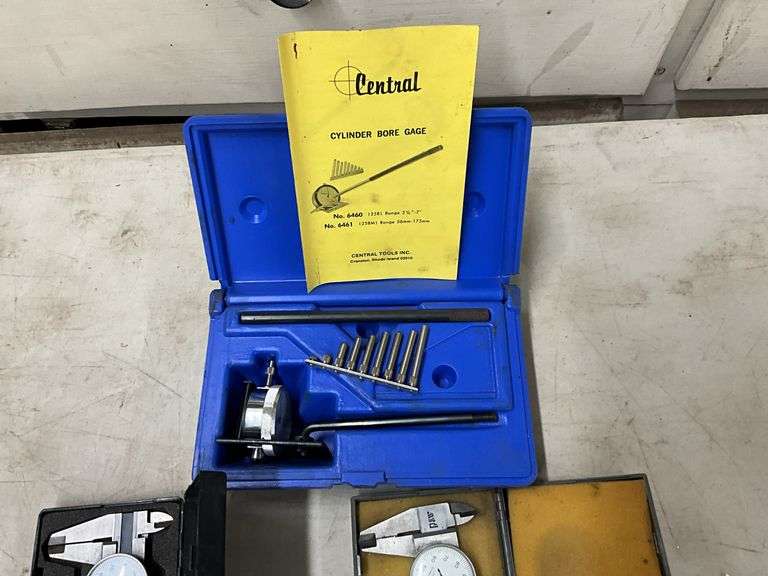 Cylinder Bore Gauge, (2) Dial Calipers - Hamilton-Maring Auction Group
