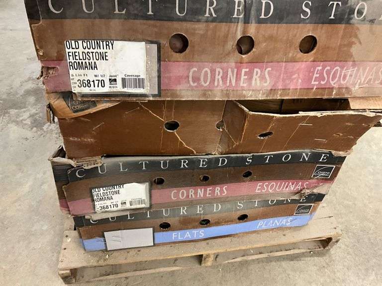 Pallet containing Owens Corning Old Country Field - Hamilton-Maring ...