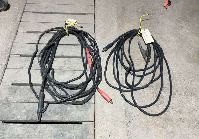 55ft of stinger lead & 40ft of ground lead - Hamilton-Maring Auction Group