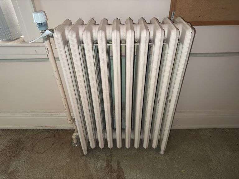 Vintage Cast Iron Radiator, Approx. 23", Located 2 - Hamilton-Maring ...
