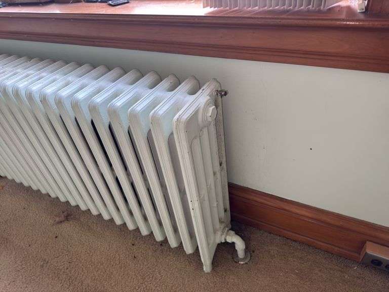 Vintage Cast Iron Radiator, Located 2nd Floor of V - Hamilton-Maring ...