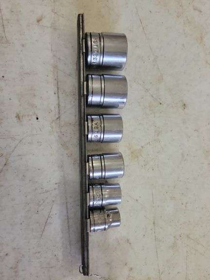 Snap On Sae 8 Point 3/8" Drive Socket Set - Hamilton-Maring Auction Group