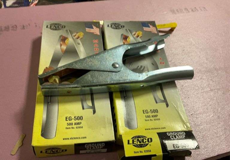 2 - Lenco ground clamps - Hamilton-Maring Auction Group