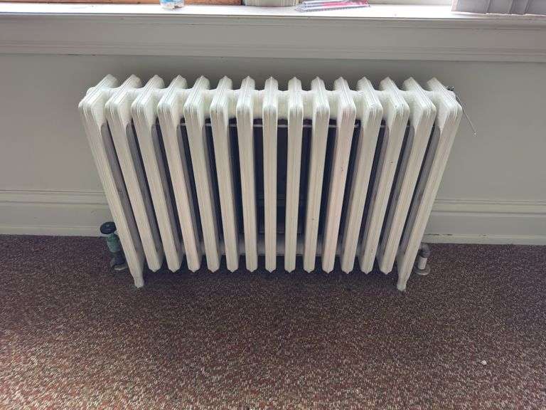 Vintage Cast Iron Radiator, Approx. 36" Long, Loca - Hamilton-Maring ...