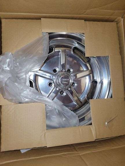 (2) New/Unused American Racing 5 Bolt Rims - Hamilton-Maring Auction Group