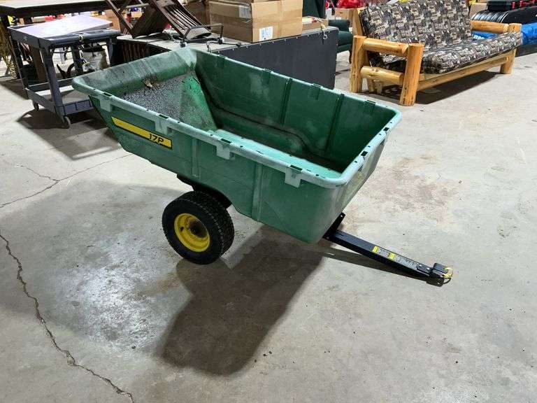 John Deere 17P yard cart - Hamilton-Maring Auction Group