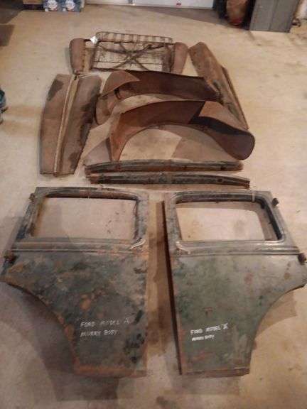 Ford Model A Parts, Doors, Side Skirts, Seat Sprin - Hamilton-Maring ...
