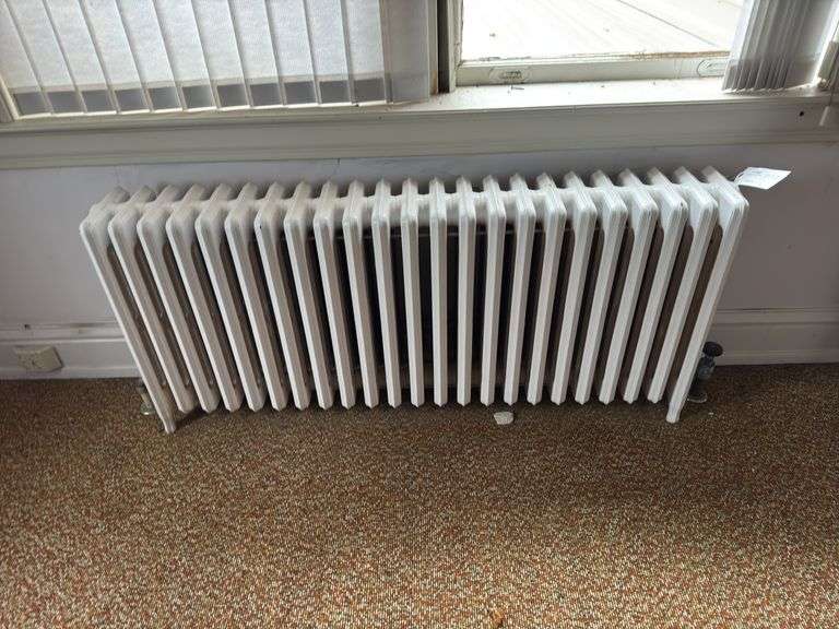Vintage Cast Iron Radiator, Approx. 57" Long, Loca - Hamilton-Maring ...