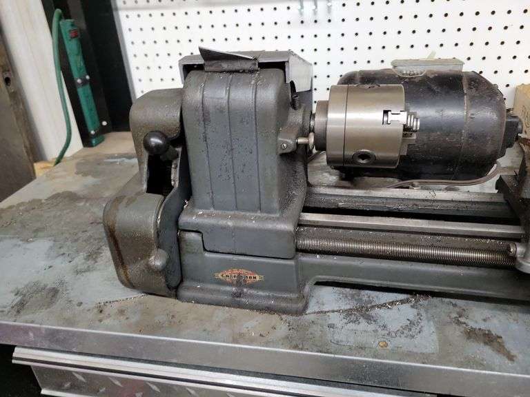 Craftsman Benchtop Lathe, 1/3hp Single Phase - Hamilton-Maring Auction ...