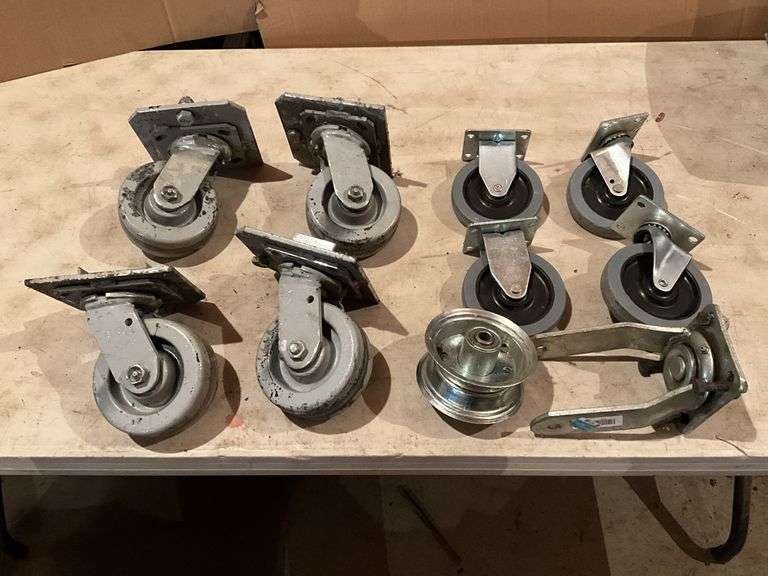 Assorted Heavy Duty Caster Wheels - Hamilton-Maring Auction Group