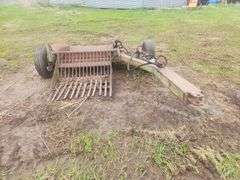 Crown Pull Type Rock Picker, Hydraulic Lift & Dump - Hamilton-Maring ...