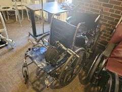 (2) Wheel Chairs, Located in Main Entry Room - Hamilton-Maring Auction ...