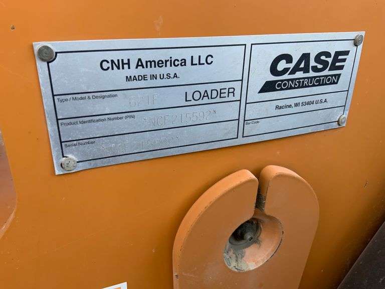 Case 621F Payloader, Ride Control, 6,529 Hours, JR - Hamilton-Maring ...