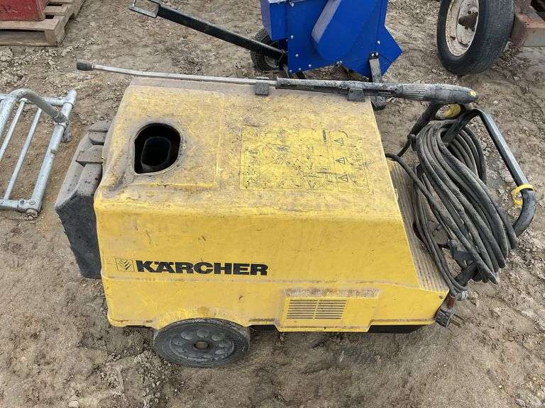 Karcher Hot Water Pressure Washer, works - Hamilton-Maring Auction Group