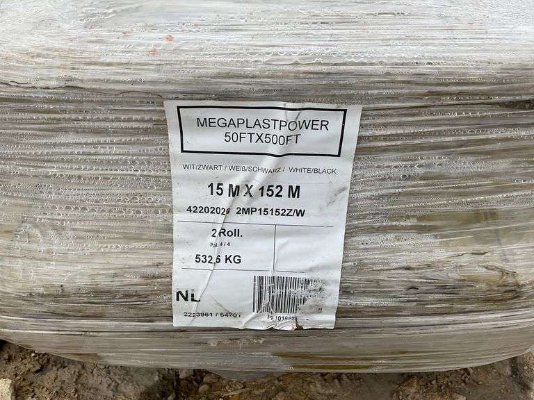 Megaplast Power 50"x500" Plastic Feed Cover ** Th - Hamilton-Maring ...