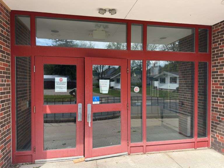 Double Entrance Commercial Grade Front doors with - Hamilton-Maring ...