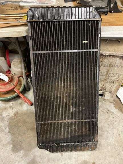 Radiator from a 1993 Chevy suburban - Hamilton-Maring Auction Group