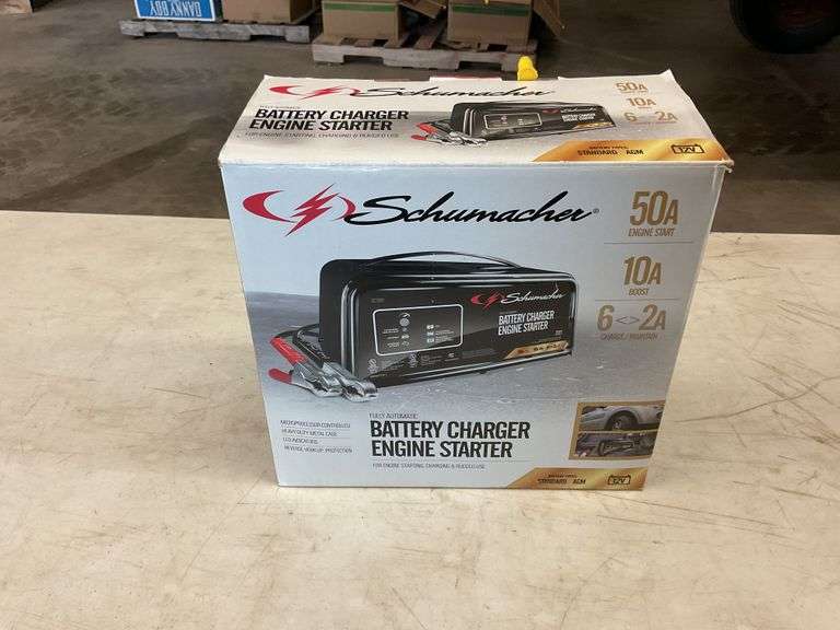 Schumacher 50amp Battery Charger - Hamilton-Maring Auction Group