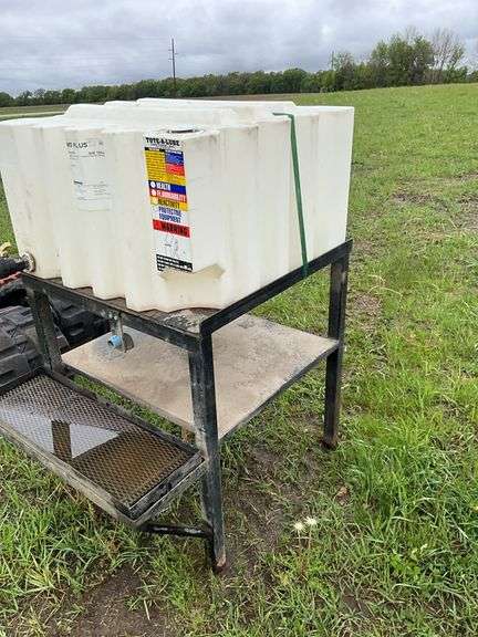 Bulk Oil Bin on Stand, 30 Gallon - Hamilton-Maring Auction Group