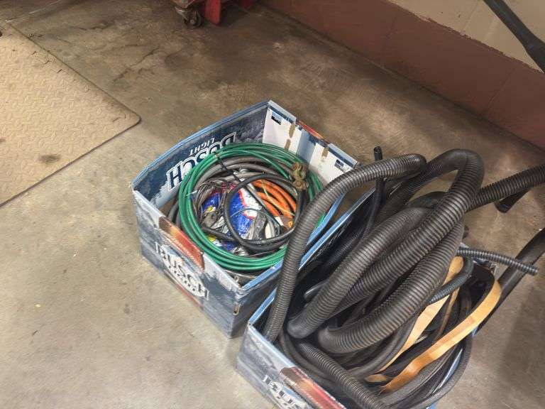 (2) Boxes Containing Wire, Wiring Harnesses, Wire - Hamilton-Maring ...