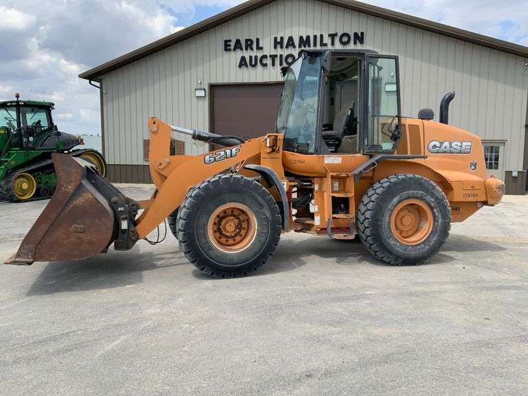 Case 621F Payloader, Ride Control, 6,529 Hours, JR - Hamilton-Maring ...