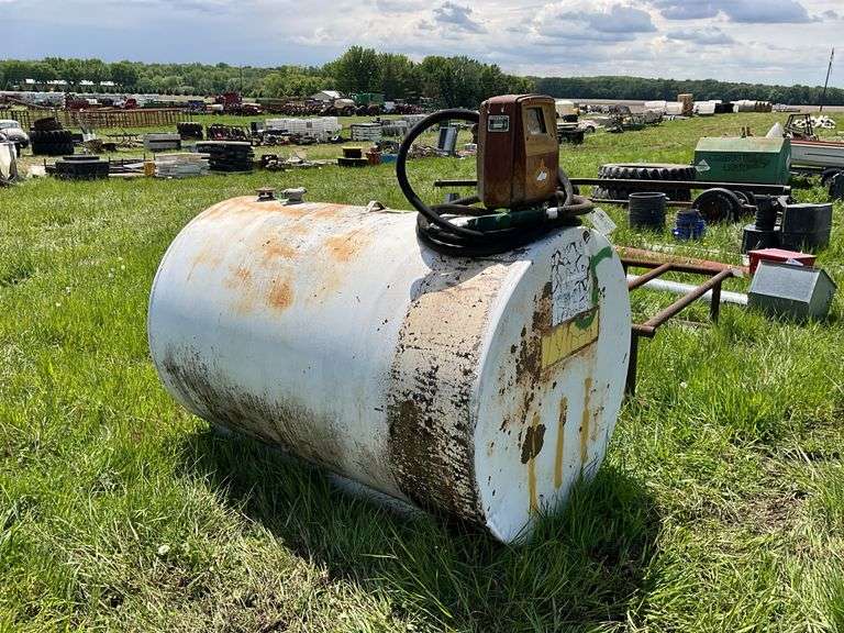 500 Gallon Diesel Fuel Barrel with Gasboy Pump, 1" - Hamilton-Maring ...