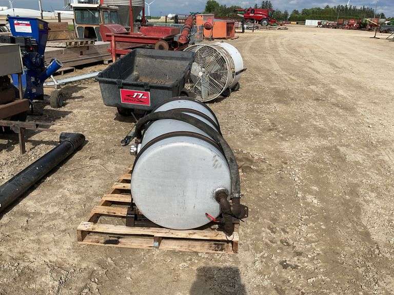 Hyd wet kit tank w/brackets, 75 gal - Hamilton-Maring Auction Group