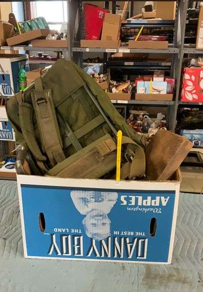 Military Backpack, Ground Anchors, Shovel & Other - Hamilton-Maring ...