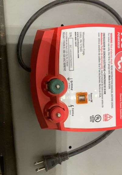 Zareba electric fencer, box of electric fence insu - Hamilton-Maring ...