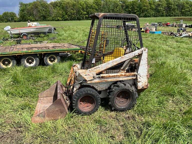 Bobcat Melroe M371 Skid Loader, 2533 Hours, Kohler - Hamilton-Maring ...