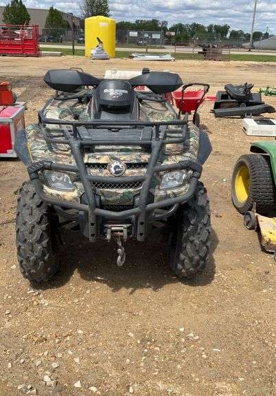 2008 Can Am 800 outlander 4-wheeler, 990 miles; fu - Hamilton-Maring ...