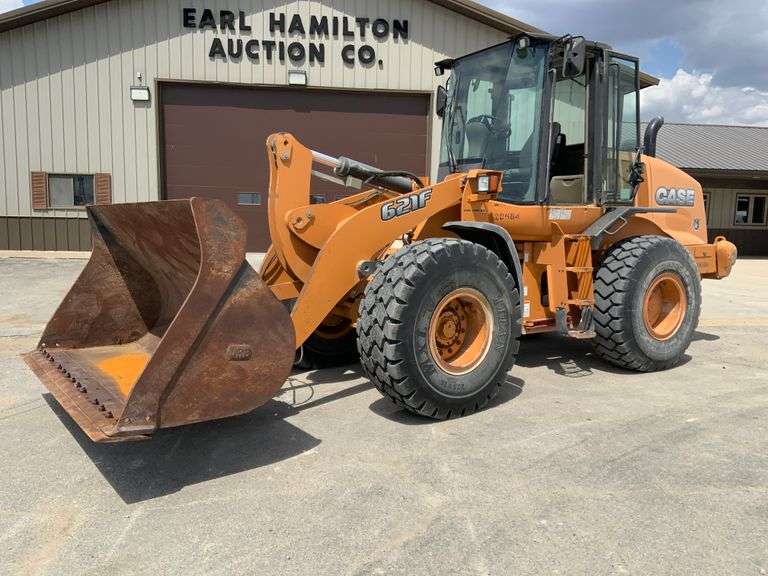 Case 621F Payloader, Ride Control, 6,529 Hours, JR - Hamilton-Maring Auction Group