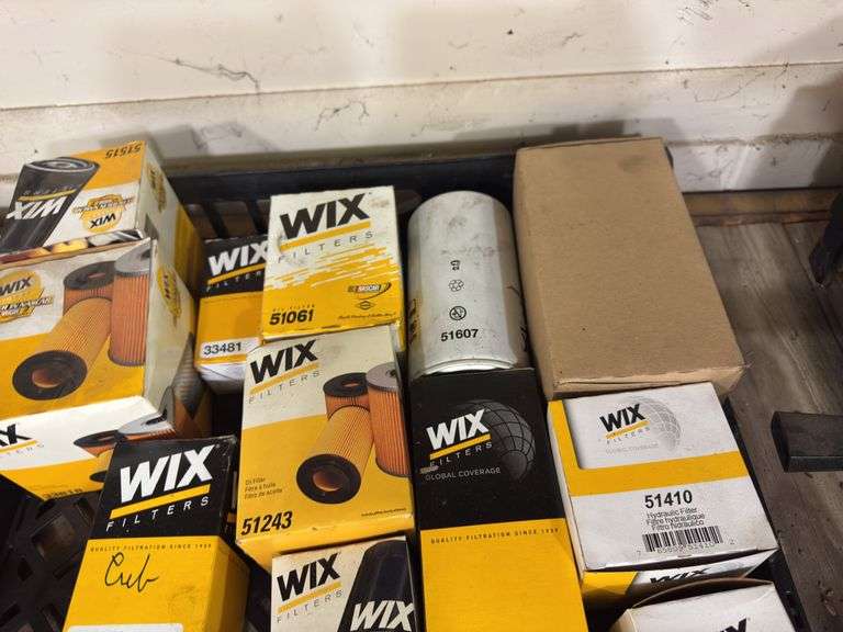 Large selection of Wix filters - Hamilton-Maring Auction Group