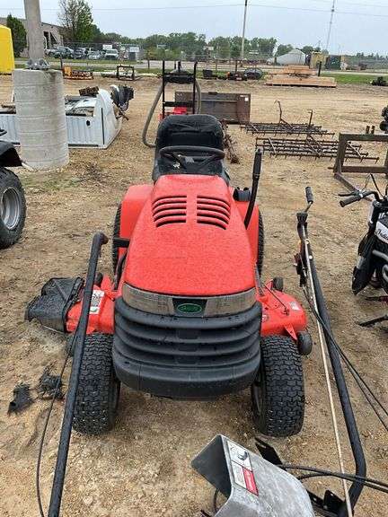 2001 John Deere (Scott's) lawn mower; 48" deck; re - Hamilton-Maring ...