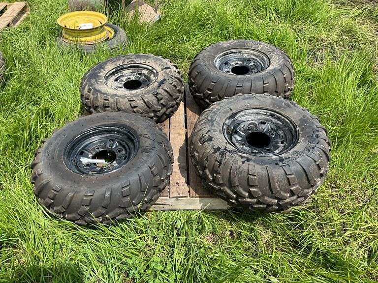 Set of ATV Tires, Carlisle 25x10.00-12 and 25x11.0 - Hamilton-Maring ...