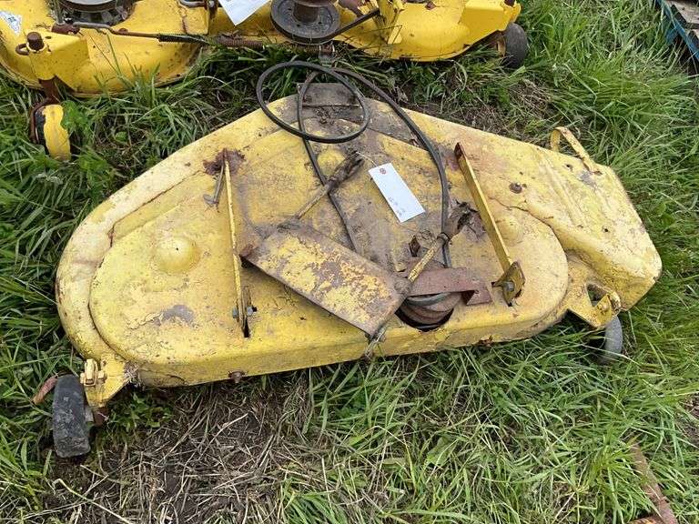 John Deere Mower Deck off of JD 110 - Hamilton-Maring Auction Group