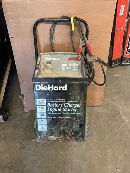 Die Hard Battery Charger w/Battery/Charging System - Hamilton-Maring ...