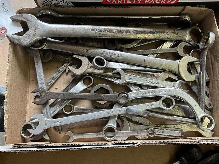 Assorted SAE and Metric Wrenches -Located Upper Garage - Hamilton ...