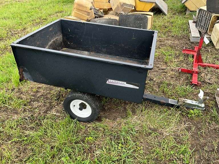 Craftsman Yard Trailer, Manual Dump - Hamilton-Maring Auction Group
