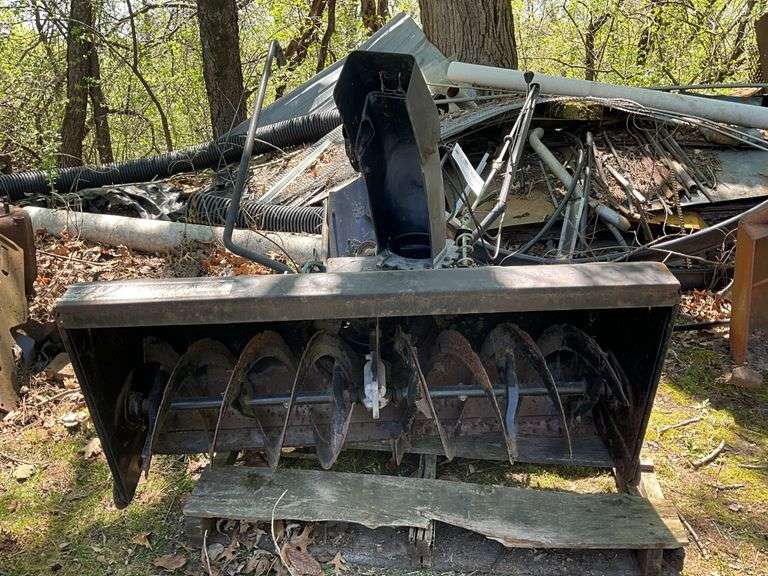 42' Mountable 2 Stage Snow Blower with mule drive - Hamilton-Maring ...