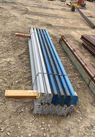 (12) 8' Pallet Racking Beams - Hamilton-Maring Auction Group