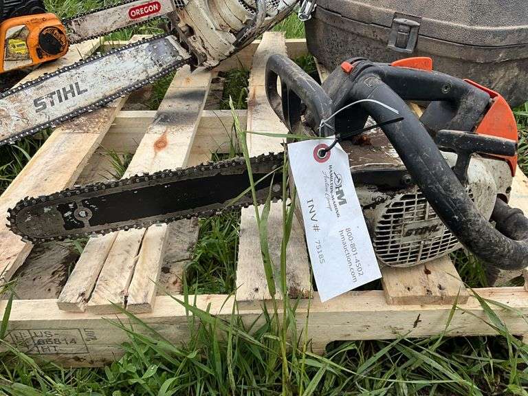 Stihl Chain Saw Model 019T, 13" Bar, Motor is Free - Hamilton-Maring ...