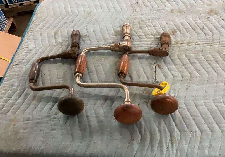 (3) Hand Brace for Bits - Hamilton-Maring Auction Group