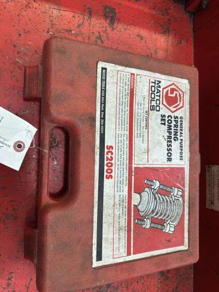 Matco Spring Compressor Set - Hamilton-Maring Auction Group