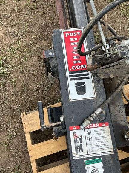 3pt Hydraulic Post Pounder, Works as it Should, Ac - Hamilton-Maring ...