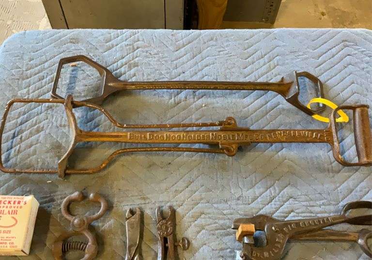 Bull Dog Hog Holder & Dr. Miller Pig Snouter & Dr. - Hamilton-Maring ...