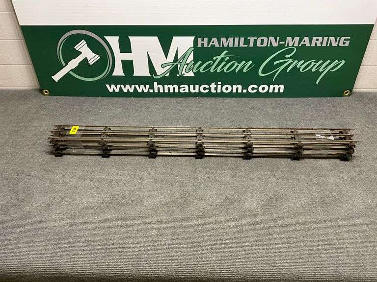 KMT 3 rail all steel straight track 36" - Hamilton-Maring Auction Group
